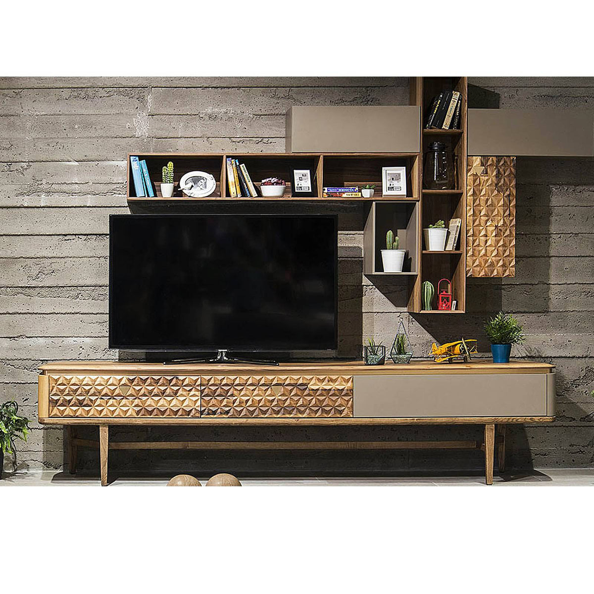Buy Zen Tv Unit Zen005 | ebarza Modern Furniture in Abu Dhabi & Dubai