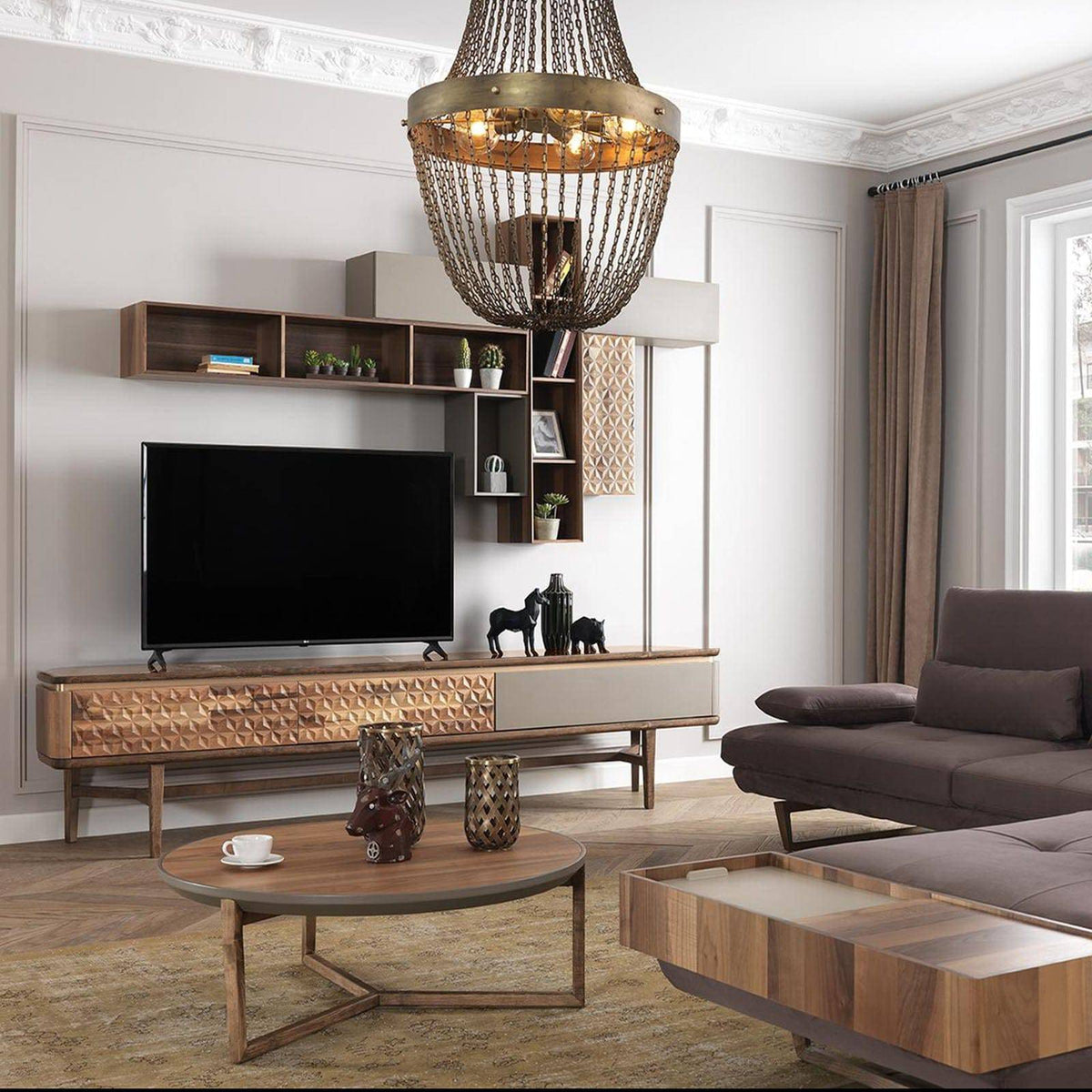 Buy Zen Tv Unit Zen005 | ebarza Modern Furniture in Abu Dhabi & Dubai
